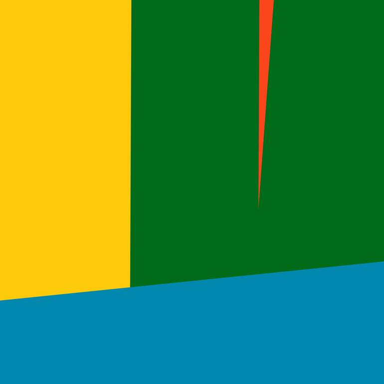 Thick lines Painting by David Formanek | Saatchi Art