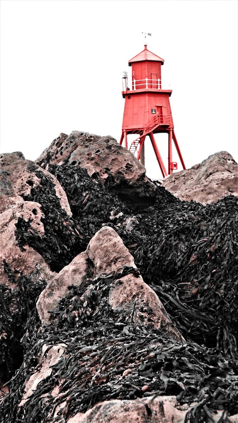 Red Lighthouse South Shields Pier UK - Limited Edition 1 of 80 ...