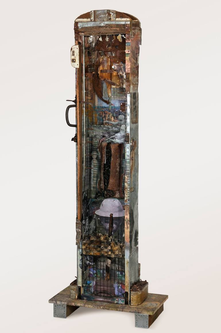 Grandfather Box Sculpture by John Kay | Saatchi Art