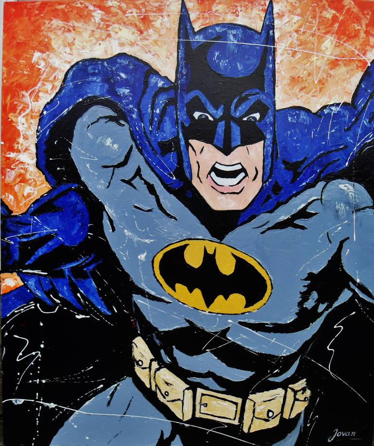 BATMAN Painting by Jovan Srijemac | Saatchi Art
