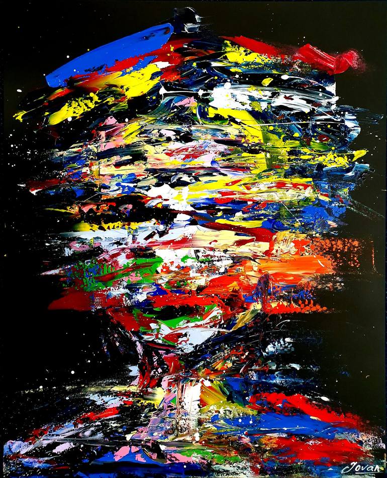 Face vs 10 G force Painting by Jovan Srijemac | Saatchi Art