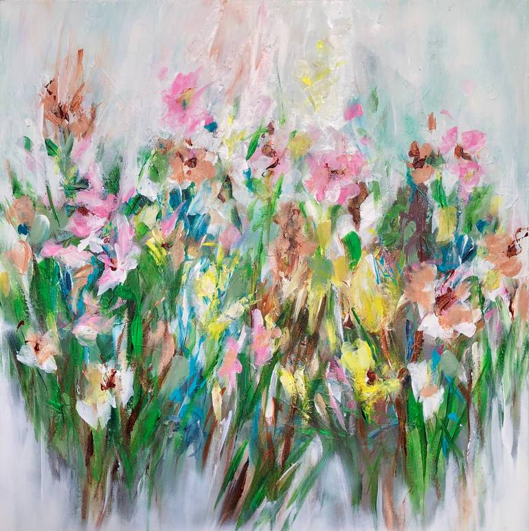Dreaming of spring Painting by Michelle Carolan | Saatchi Art