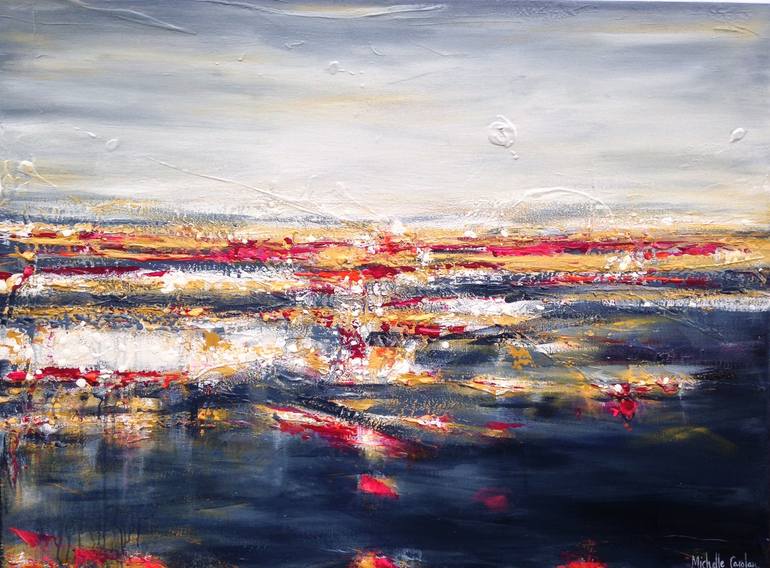 Beneath The Surface Painting by Michelle Carolan | Saatchi Art