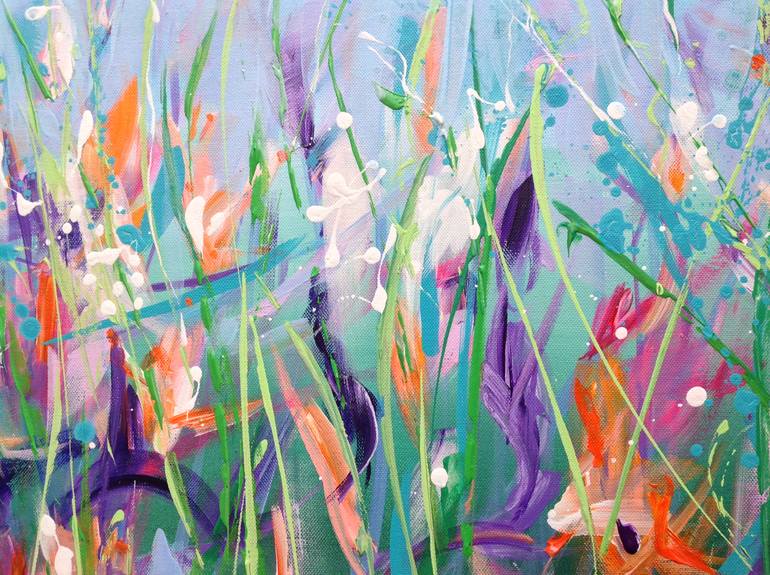 Spring Meadow Painting by Michelle Carolan | Saatchi Art