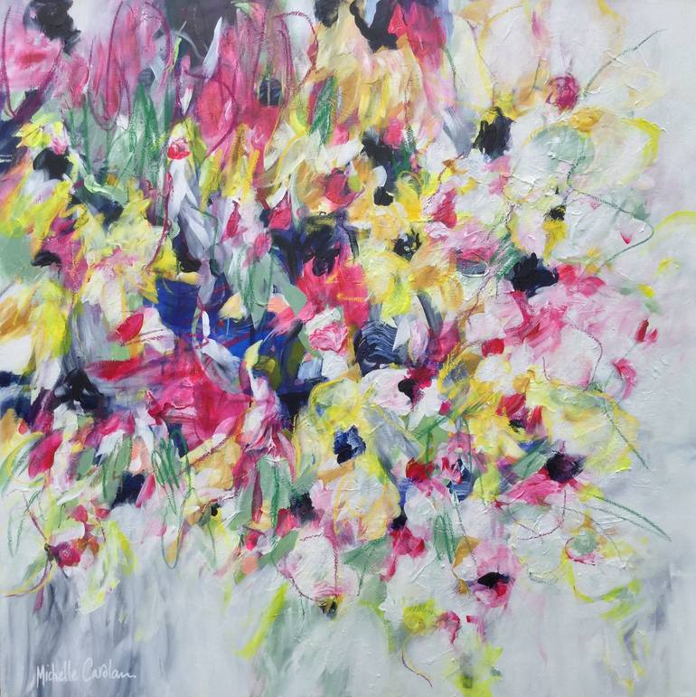 Warm Summer Breeze Painting by Michelle Carolan | Saatchi Art
