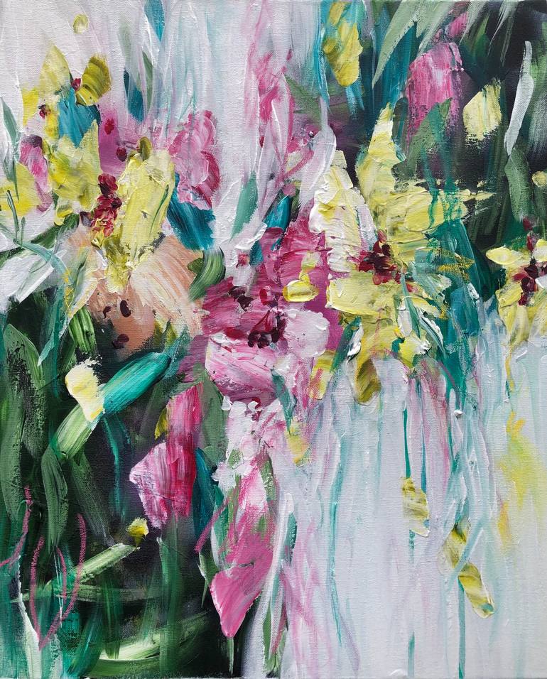 Walking On Sunshine Painting by Michelle Carolan | Saatchi Art