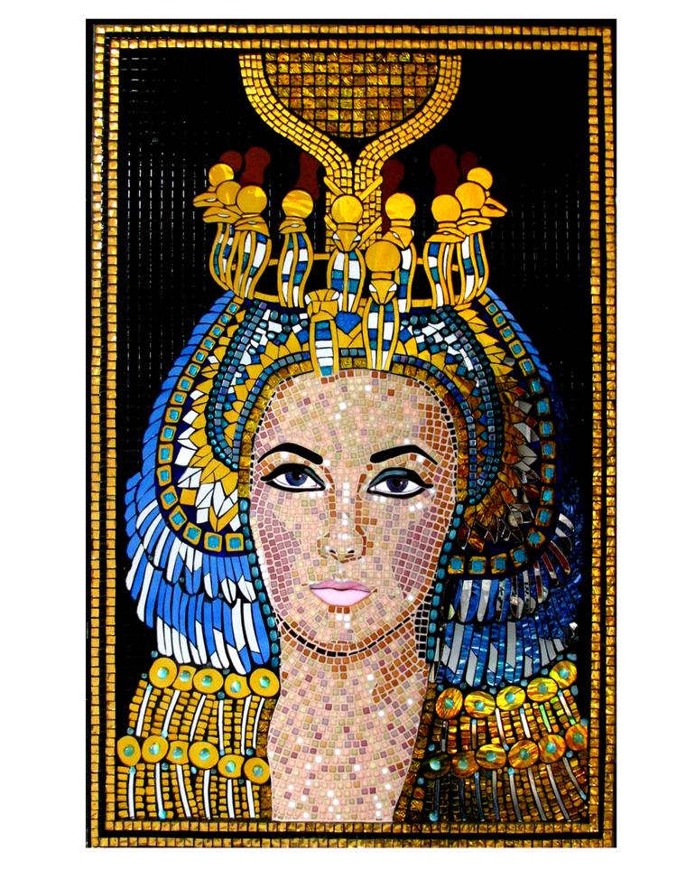 LIZ – Queen of the Nile and Queen of the Silver Screen. Sculpture by ...
