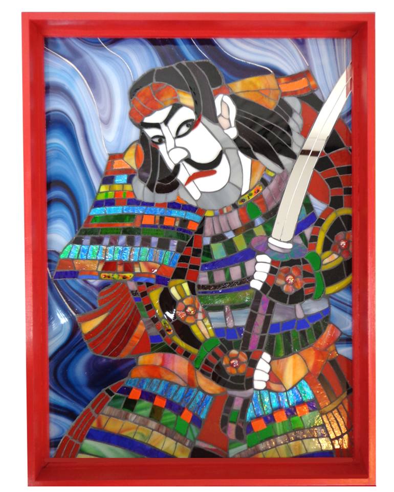 MIGHTY SAMURAI Sculpture by Cathy Christy O'Connor | Saatchi Art