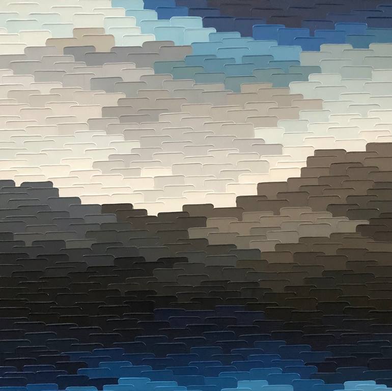 Crystal Clear Void Painting by Meredith B | Saatchi Art