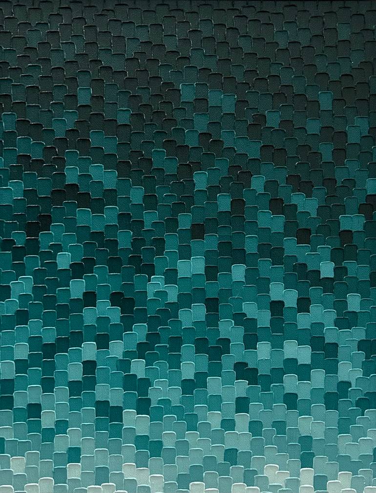 Joyous Jade Painting by Meredith B | Saatchi Art