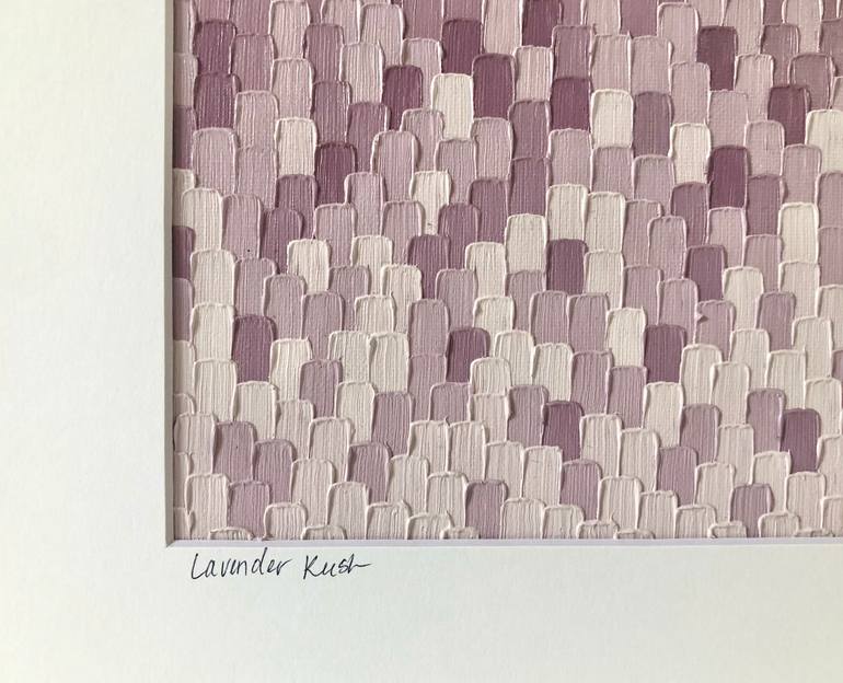 Lavender Rush Painting by Meredith B | Saatchi Art