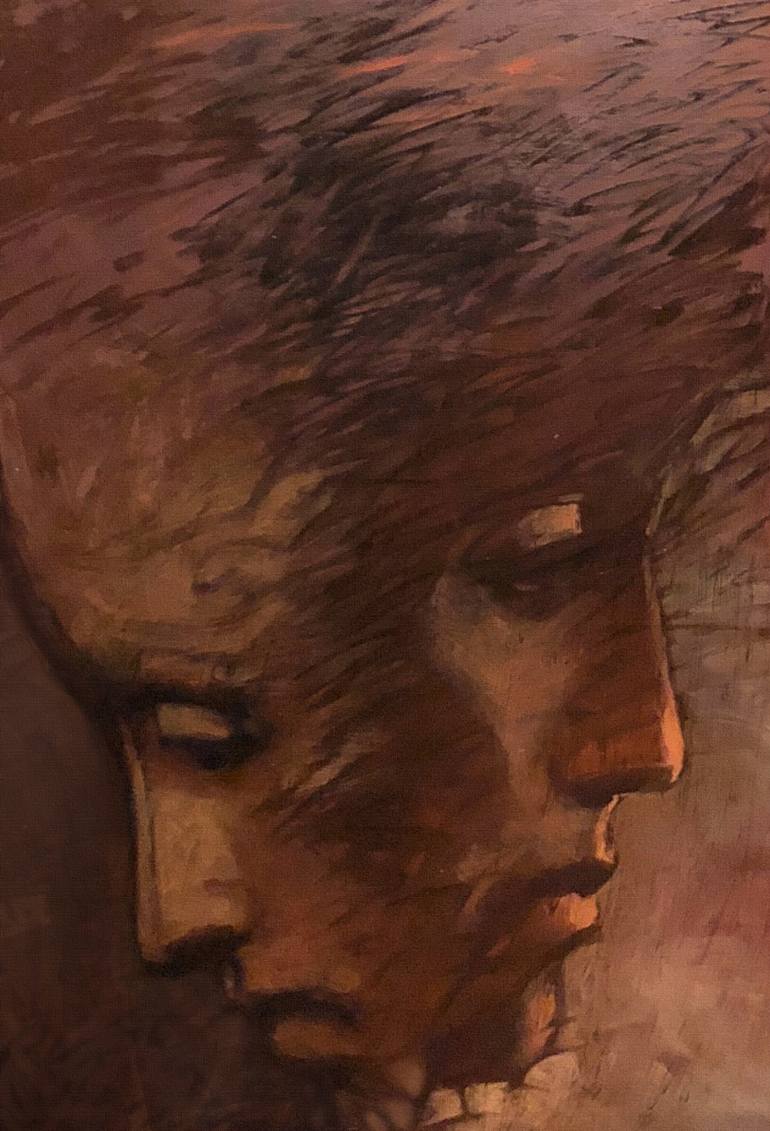 Necrology Painting by Otto Szabo | Saatchi Art