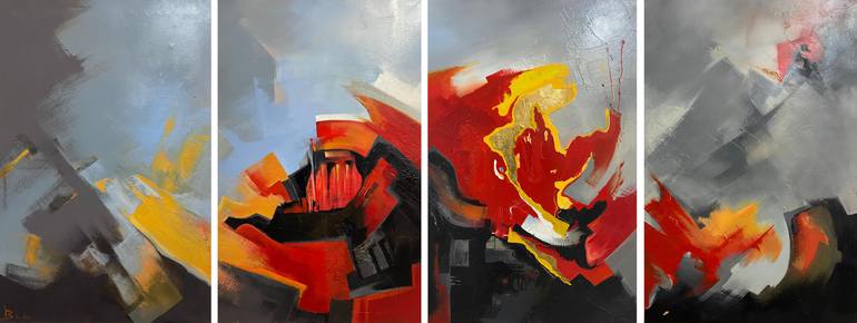 Rom Painting by Jan Bolender | Saatchi Art