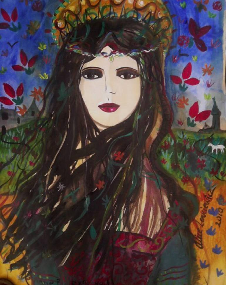 Anne Boleyn1 Painting by Alice Lenkiewicz | Saatchi Art