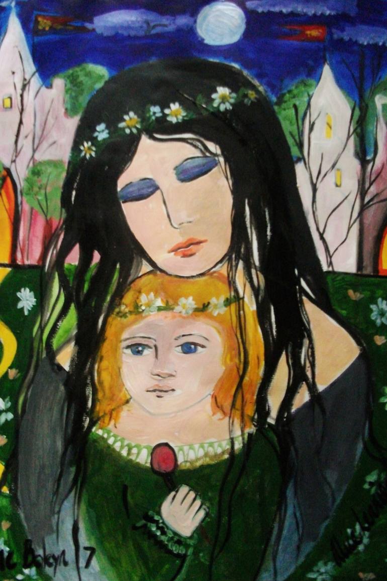 Anne Boleyn 7 Painting by Alice Lenkiewicz | Saatchi Art