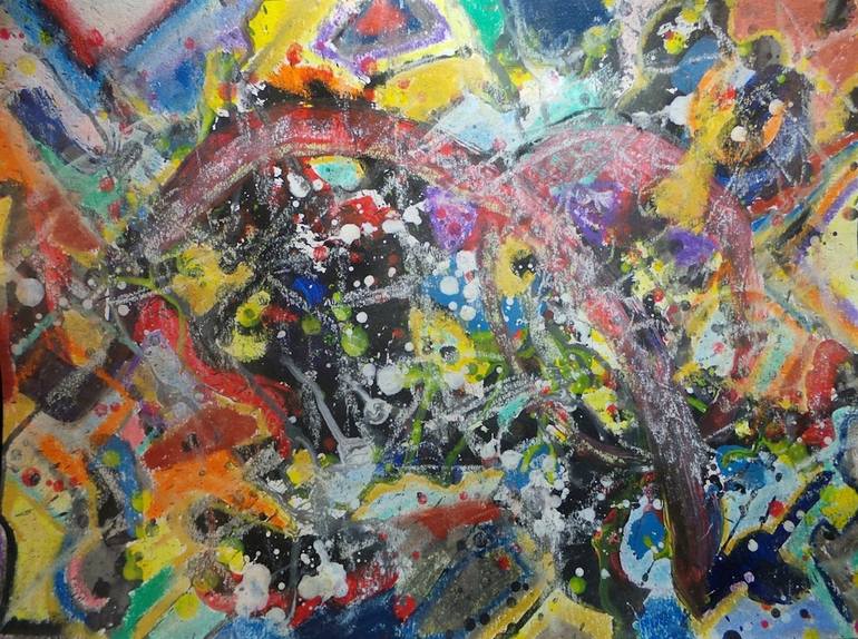 月门 The Moon Gate Painting by C Kenneth Lee | Saatchi Art