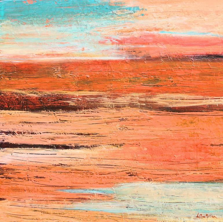 Sunburn Sizzle Painting by Laurie Macmillan | Saatchi Art