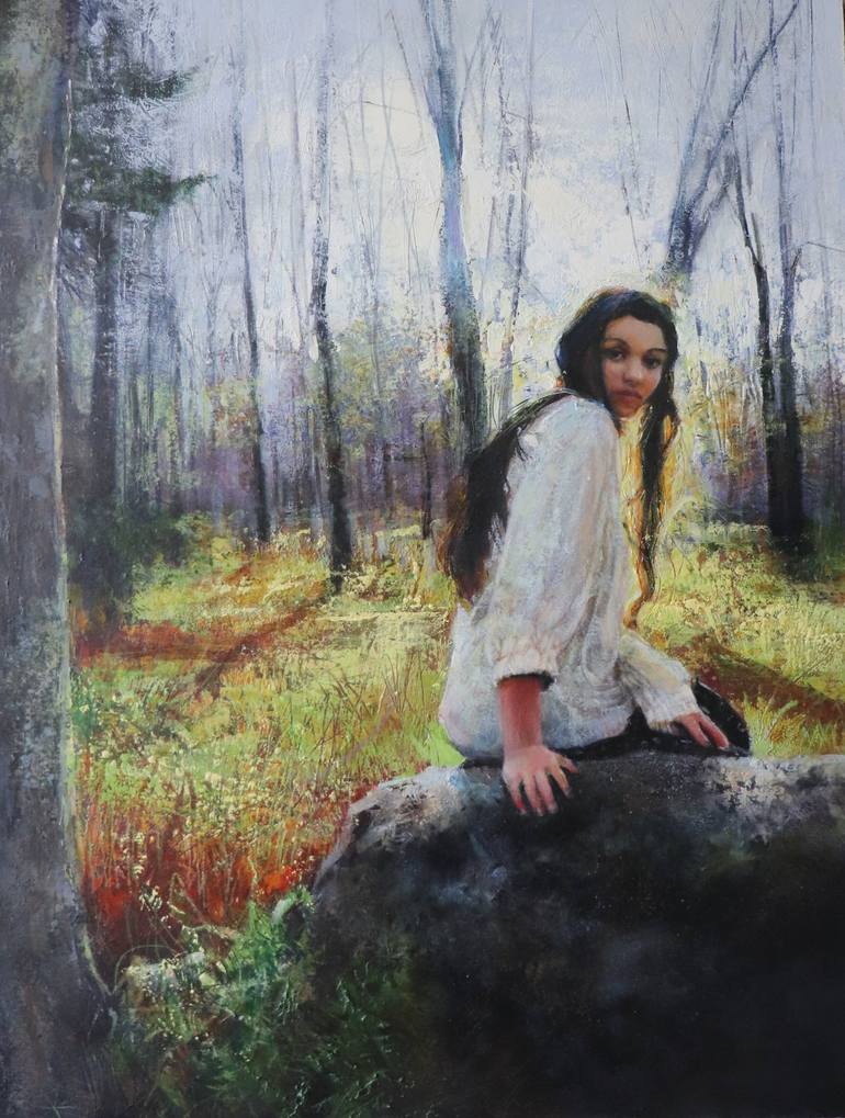 Autumn Light Painting by Tonja Vojacek Sell | Saatchi Art