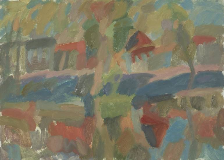 River Painting by R L Group | Saatchi Art