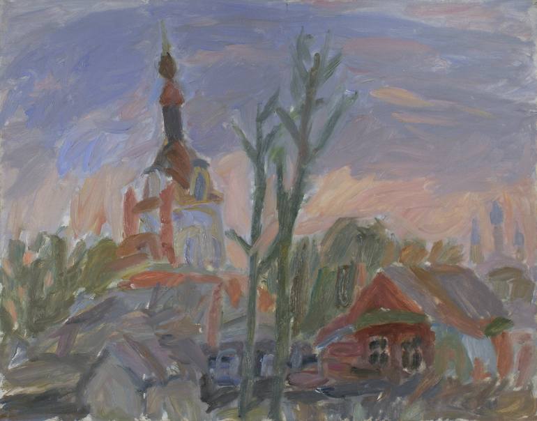 Landscape Painting by R L Group | Saatchi Art