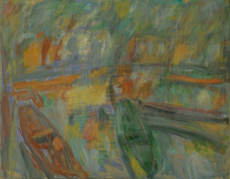 River Painting by R L Group | Saatchi Art