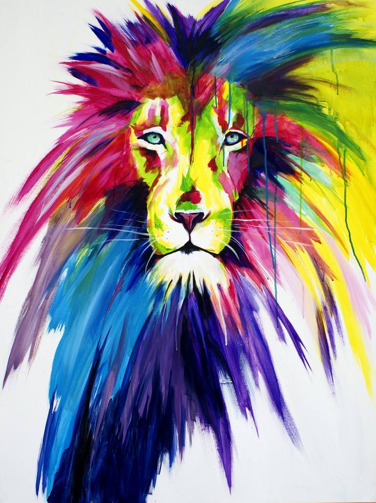 King Painting by Chris Weagel | Saatchi Art