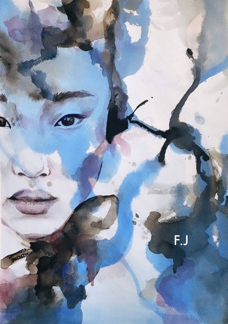 Running I Painting by Fay J | Saatchi Art