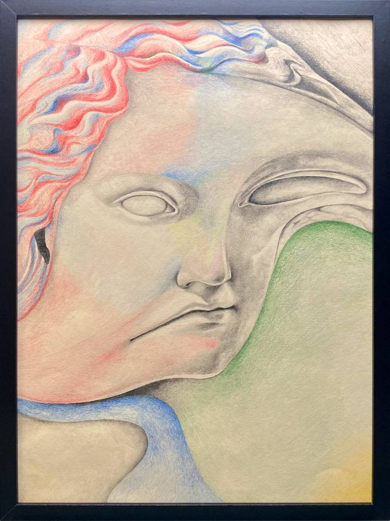 Immortality 1 Drawing by Matthew Dorabiala | Saatchi Art