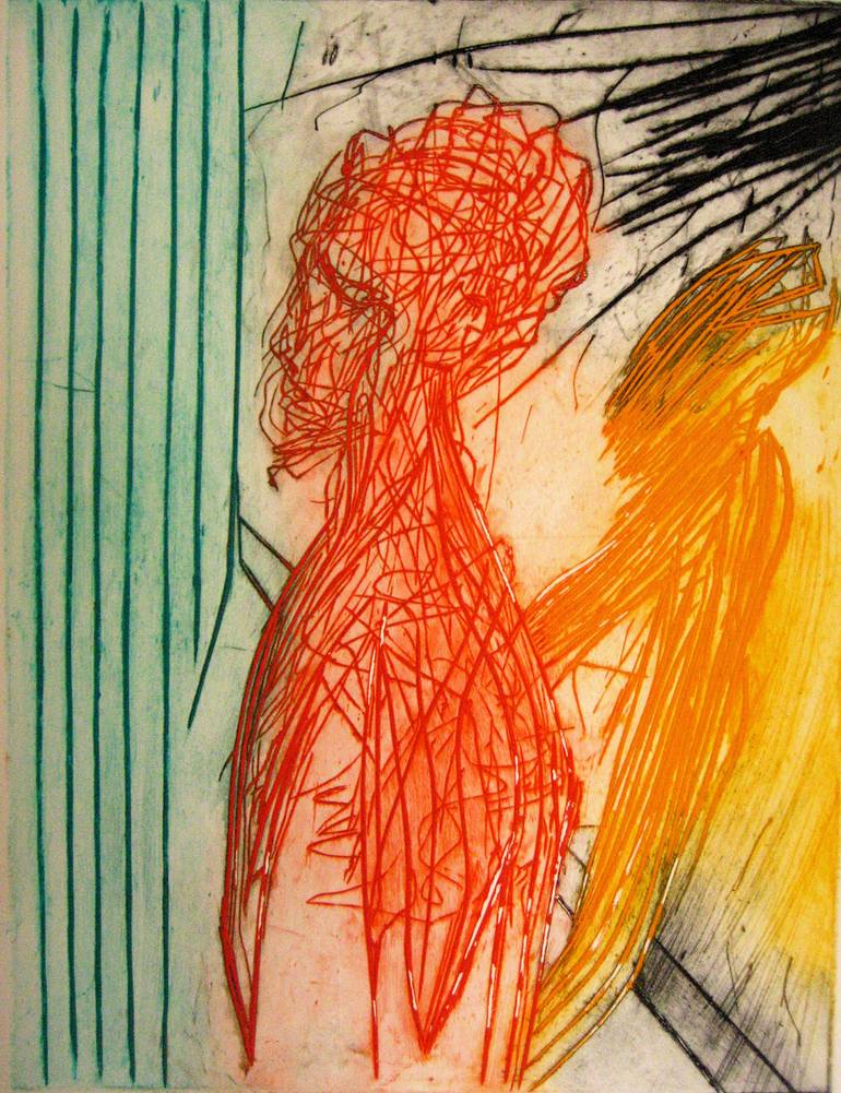 OPPORTUNISTIC MAN Printmaking by Peter Foster Macleod | Saatchi Art