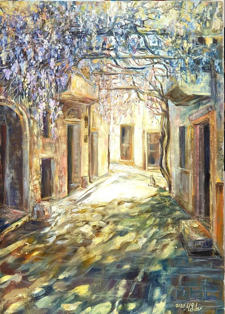 summer > afternoon Painting by Marie Sibaiová | Saatchi Art