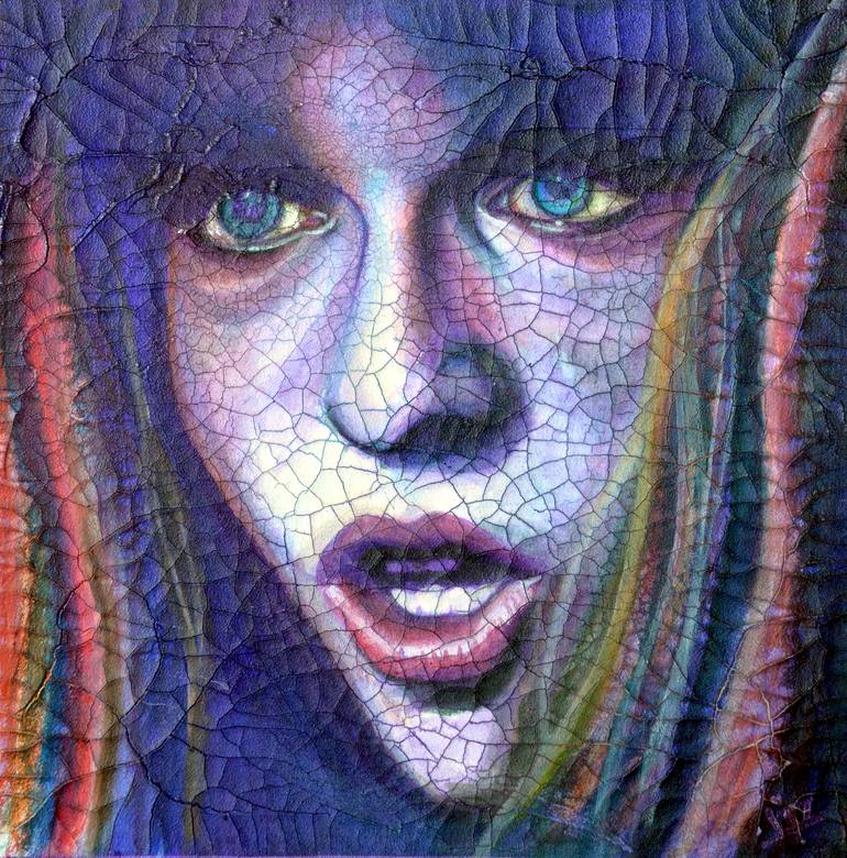 Leeloo Painting by Liz McQuerry | Saatchi Art