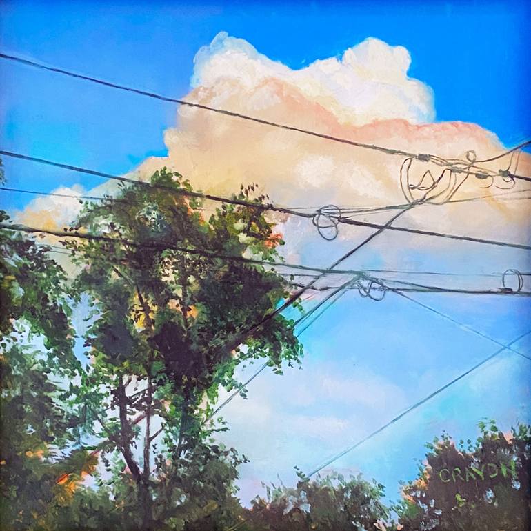 Missed Connection Painting by Dennis Crayon | Saatchi Art