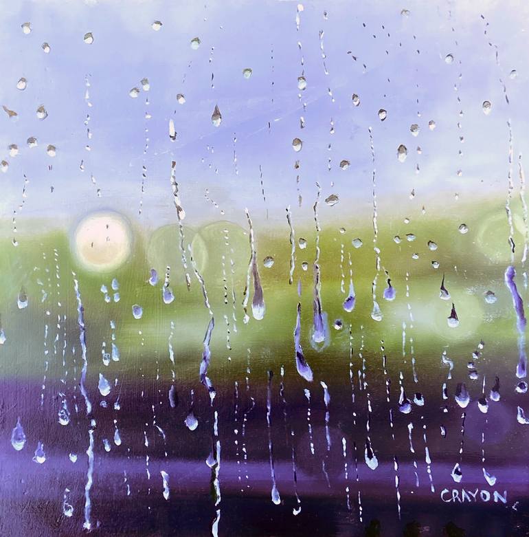 Rained Out Painting by Dennis Crayon | Saatchi Art