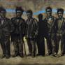Five Brothers Painting by Gyula Szabo | Saatchi Art