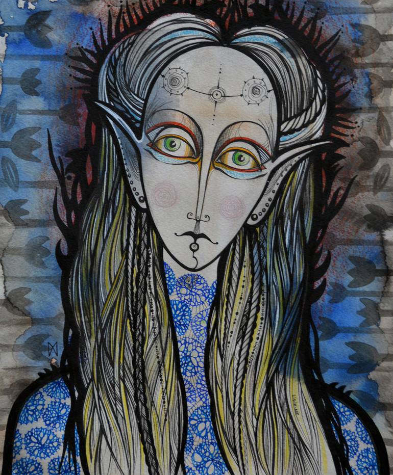 My mythology Drawing by Lidia Matviyenko | Saatchi Art