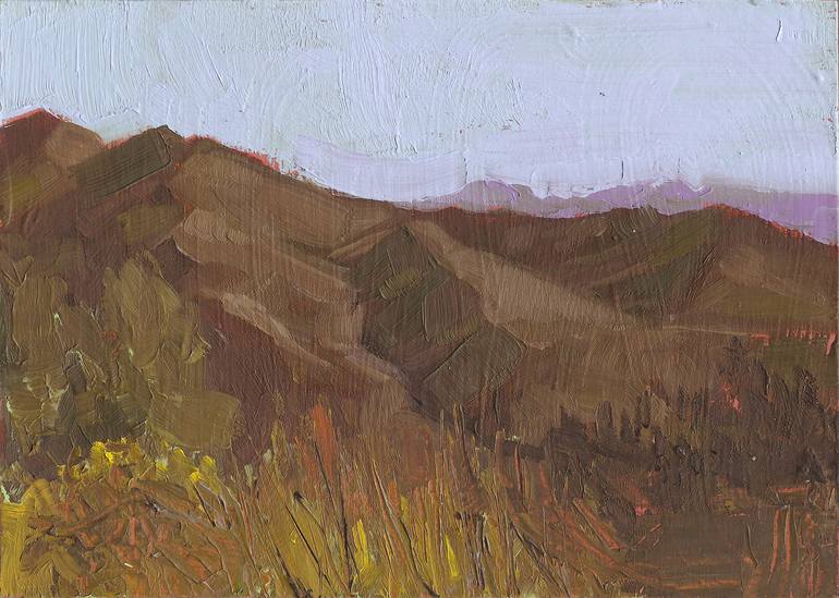 Greek Landscape 1 Painting by Petro Psillos | Saatchi Art