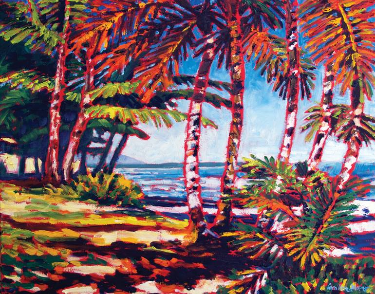 Pleasures Painting by Caroline Jasper | Saatchi Art