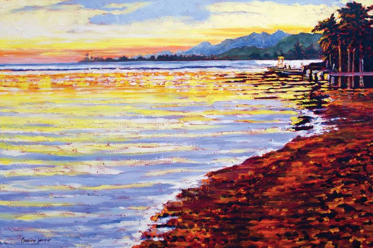 Embrace Painting by Caroline Jasper | Saatchi Art