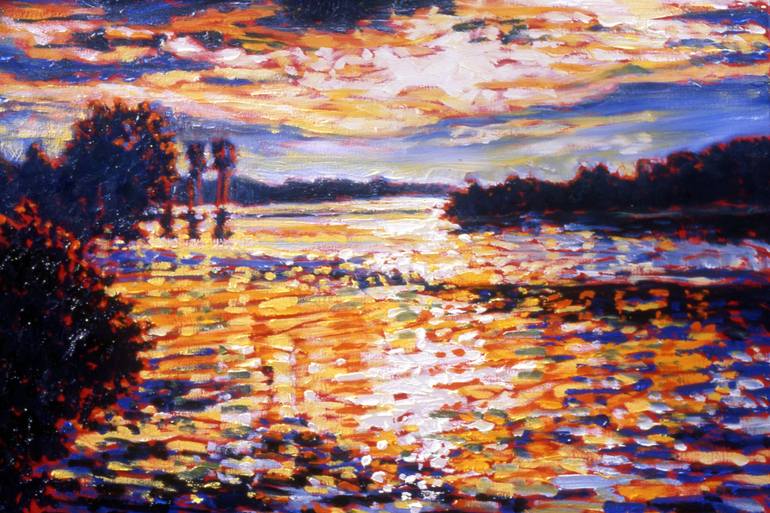 Sungate Painting by Caroline Jasper | Saatchi Art
