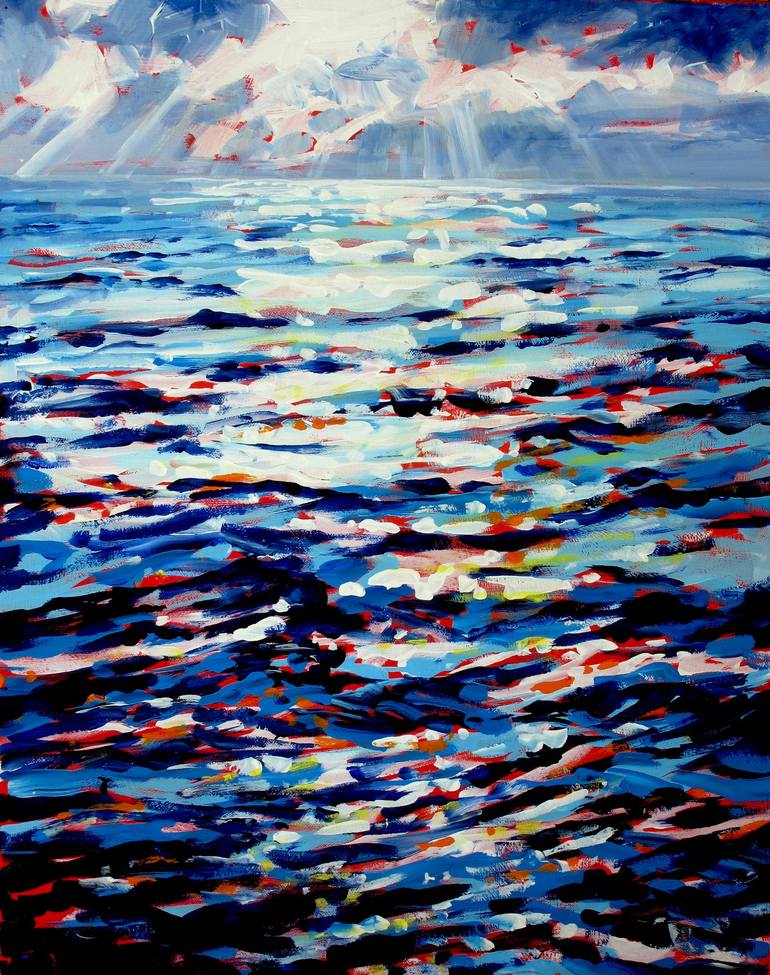 Tilts Painting by Caroline Jasper | Saatchi Art