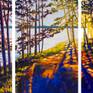 Sun Edge Painting by Caroline Jasper | Saatchi Art