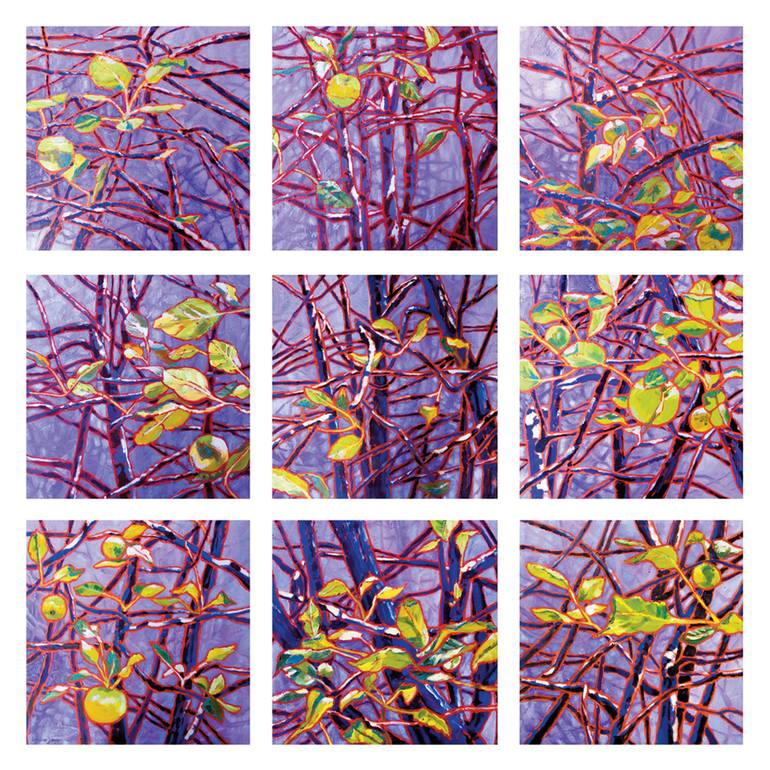 Leaf and Limb Painting by Caroline Jasper | Saatchi Art