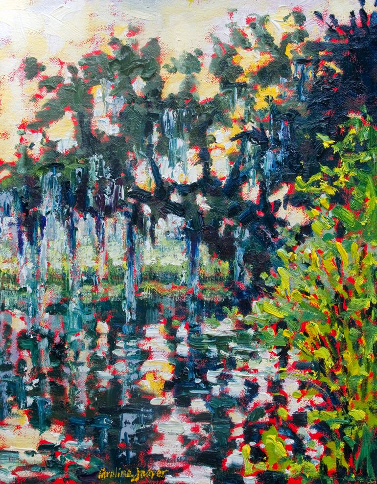 Chandelier Painting by Caroline Jasper | Saatchi Art