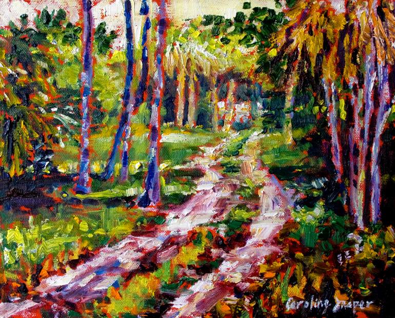 Summer Habit Painting by Caroline Jasper | Saatchi Art