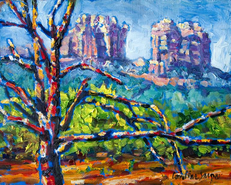 Romanesque Painting by Caroline Jasper | Saatchi Art