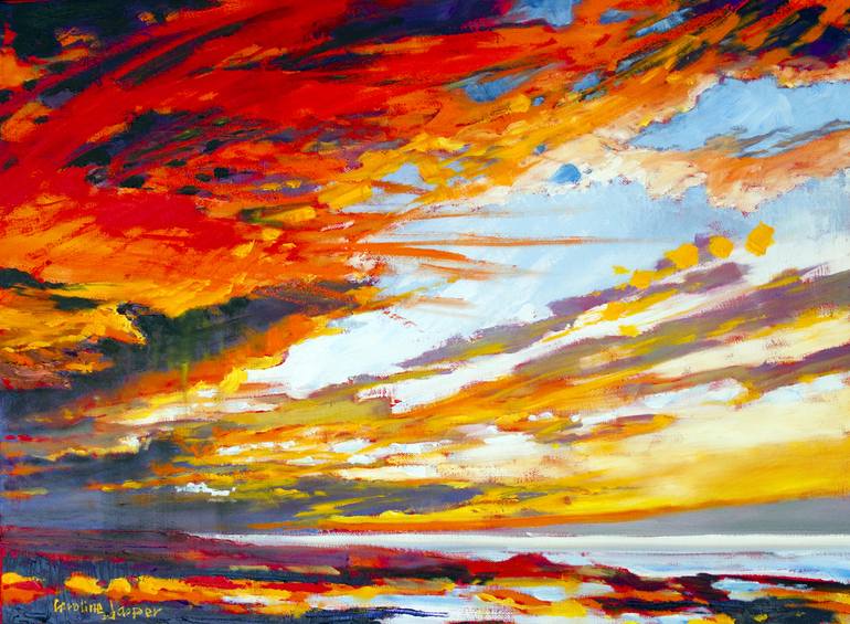Accelerant Painting by Caroline Jasper | Saatchi Art