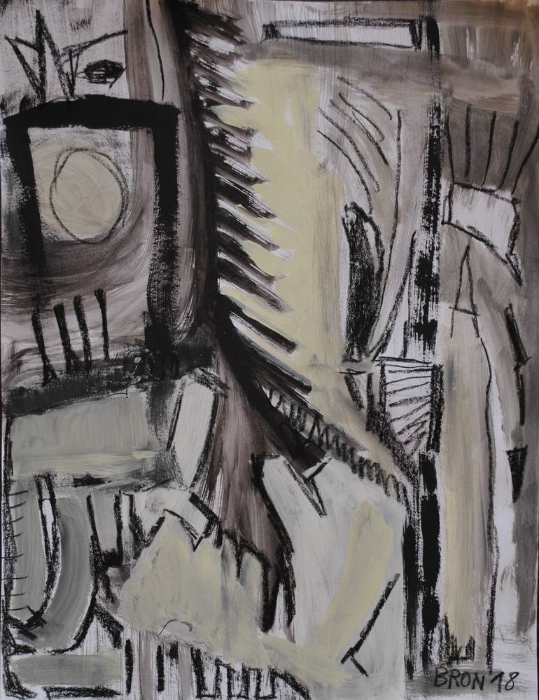 Béton Painting by Celine Bron | Saatchi Art