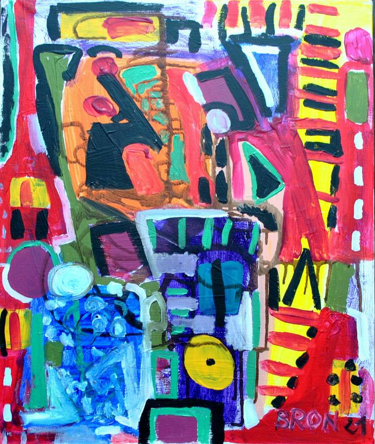 Pepsy Painting by Celine BRON | Saatchi Art