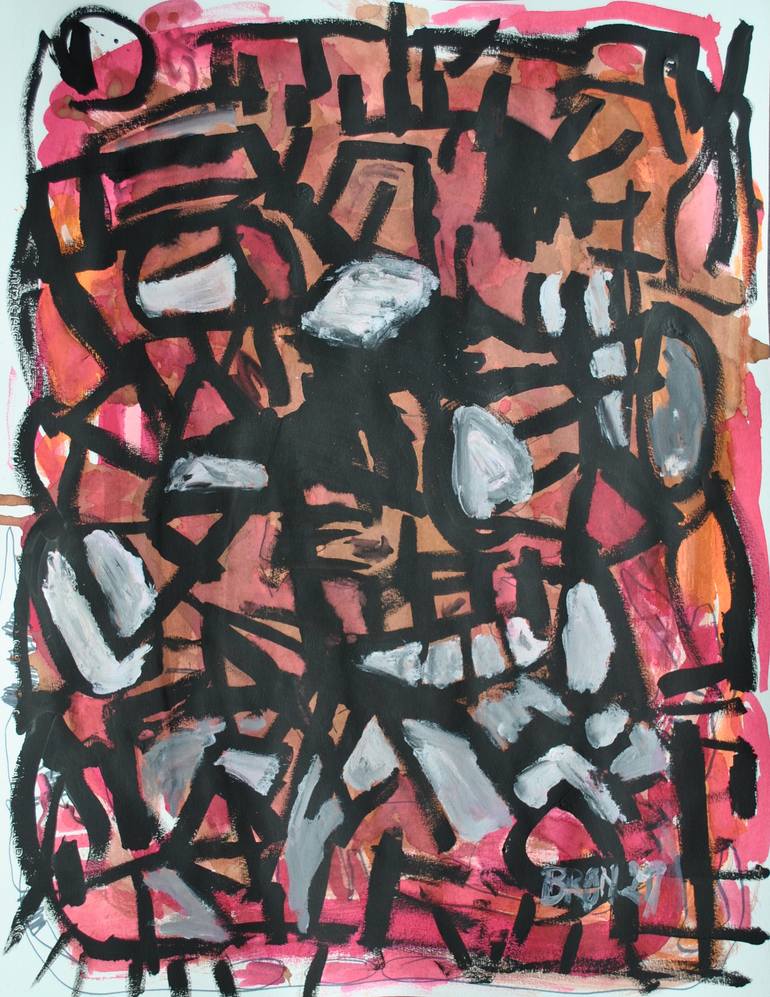 Topo Painting by Celine Bron | Saatchi Art