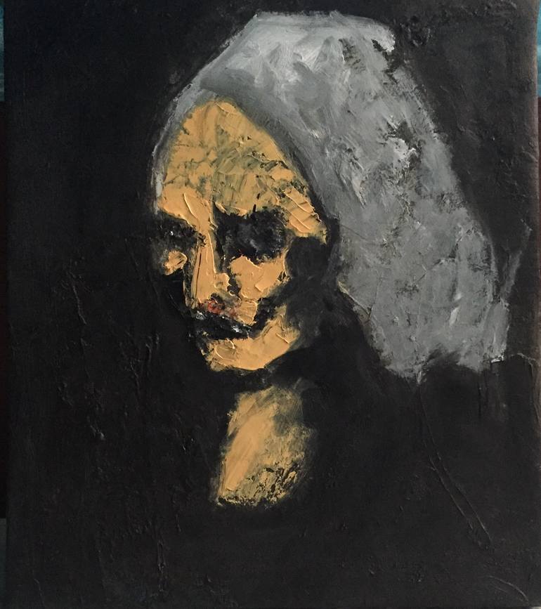 A velha Painting by Rodrigo Pecci | Saatchi Art